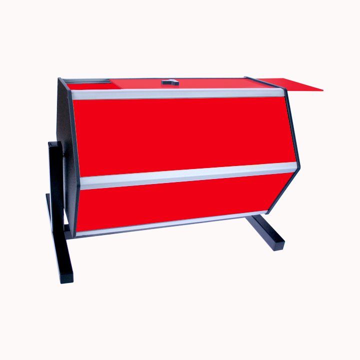 Red Raffle Drum Large